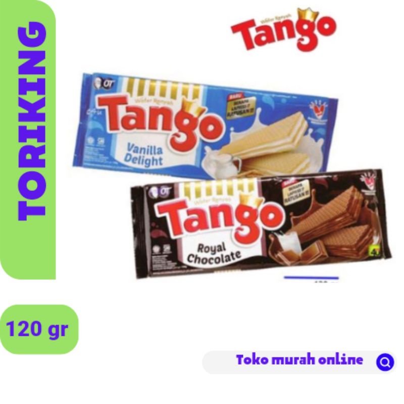 Jual TANGGO WAFER LONG RASA COKLAT dan VANILLA 120gr MURAH!!! | Shopee ...