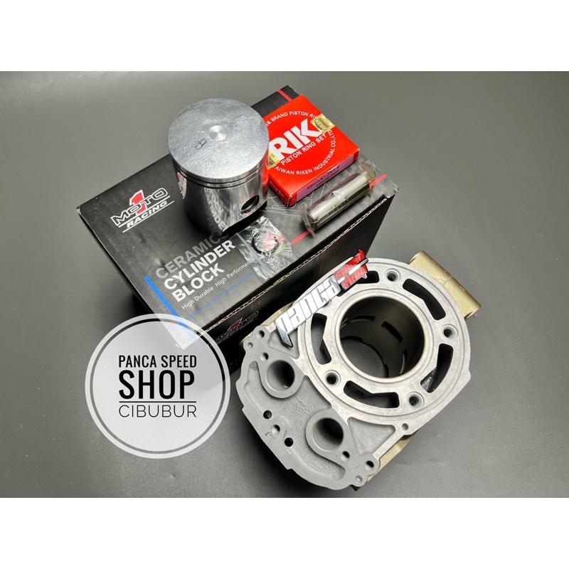 Jual BLOK SEHER MOTO 1 NINJA R NINJA RR PISTON 59MM FORGED CERAMIC ...