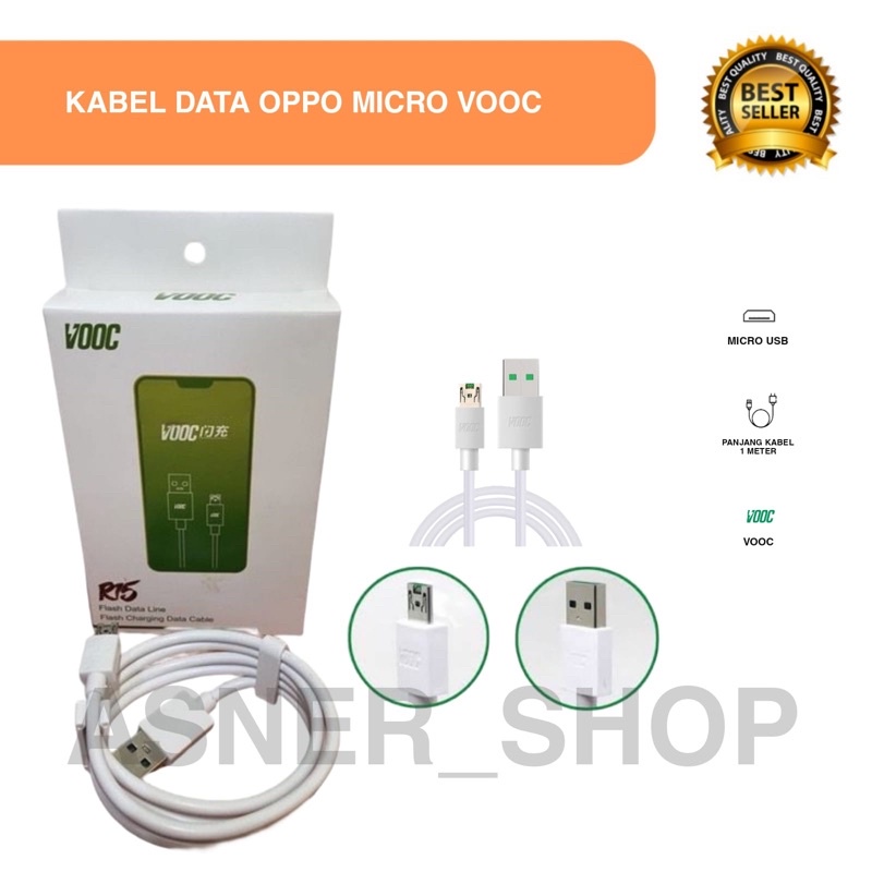 Jual Kabel Data Oppo Micro VOOC Usb Android Alltipe | Shopee Indonesia