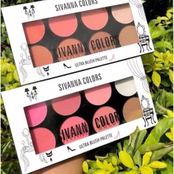 Jual Order--Sivanna blush on pallete / Sivanna colors ultra blush ...