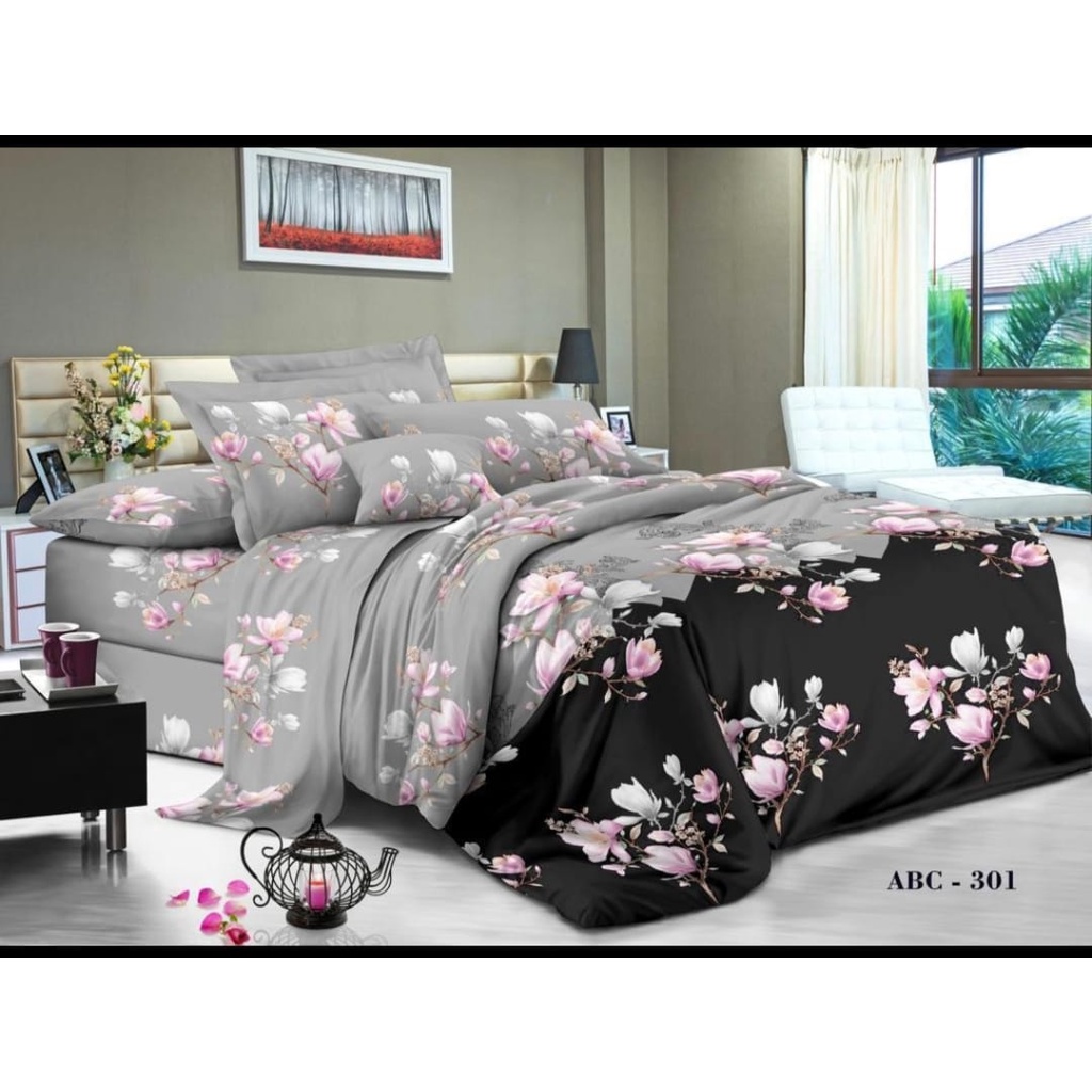 Jual SPREI HOMEMADE MOTIF BUNGA MAWAR BUNGA TULIP MOTIF KEMBANG BUNGA ...