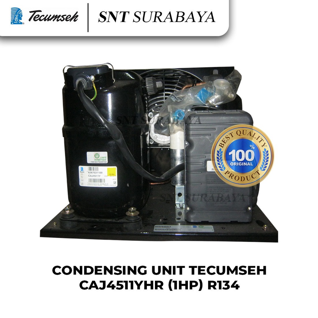 Jual KONDENSING UNIT 1PK, 1PHASE, R134 - MERK TECUMSEH CAJ4511(HIGH TEMP) | Shopee Indonesia