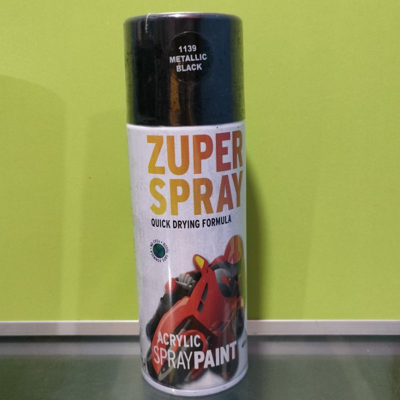 Jual ZUPER Spray Paint Pilox Pilok Zuper 400cc Ready Berbagai Warna Metalic Doff Dop Glossy ...