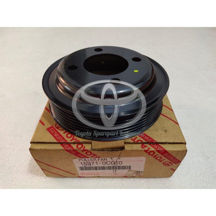 Jual 16371-0C010 Pulley Fan Belt Kipas Innova Fortuner Hilux 100% ...