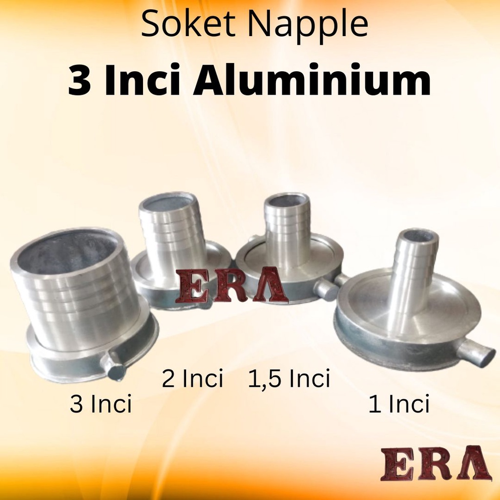 Jual Soket Napple Selang Air 3 Inci ke 3Inci, 2 inci, 1,5 Inci, 1Inci ...