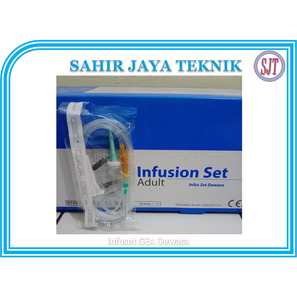 Jual Harga per pcs infuset Dewasa Infuset Anak Infusion Set Dewasa ...
