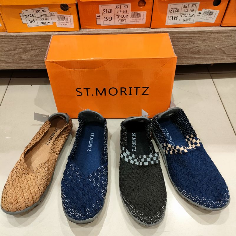 Jual SEPATU RAJUT ST MORITZ NEW ARRIVAL (36-40) | Shopee Indonesia