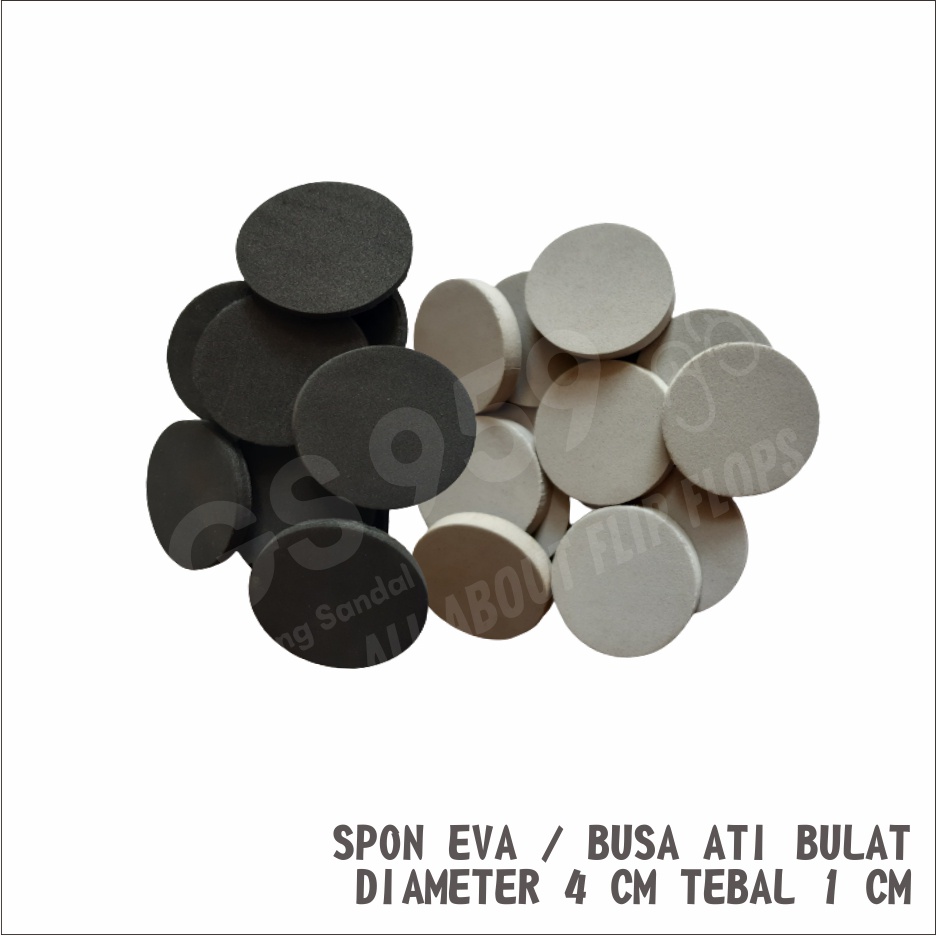 Jual SPON ATI / BUSA ATI / SPON EVA TEBAL 1 CM BENTUK POTONGAN ...