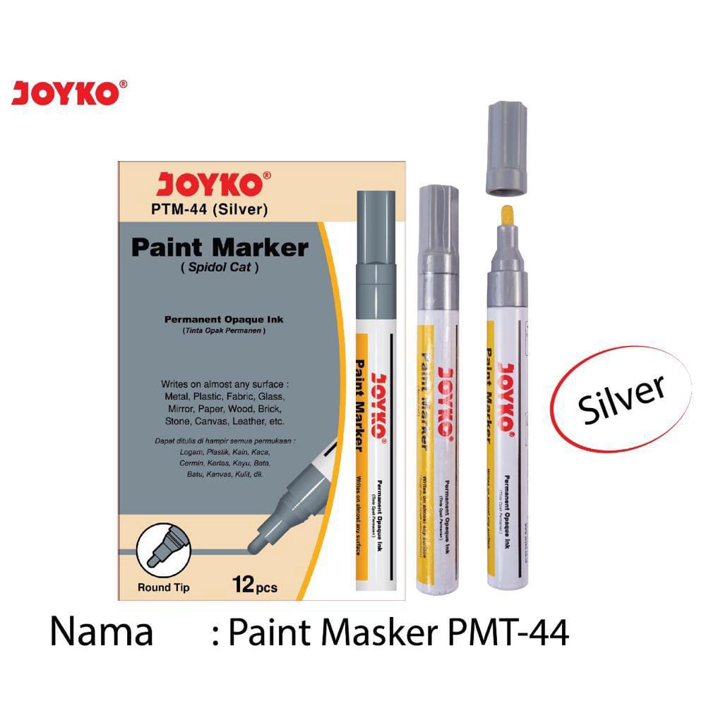 Jual SPIDOL PAINT MARKER JOYKO/SPIDOL KARET/SPIDOL BESI/SPIDOL BAN ...