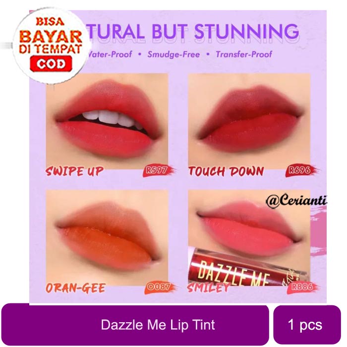 Jual [TRANSFERPROOF] [BPOM] DAZZLE ME Ink-Licious Lip Tint BPOM | Mattedorable Long Lasting ...