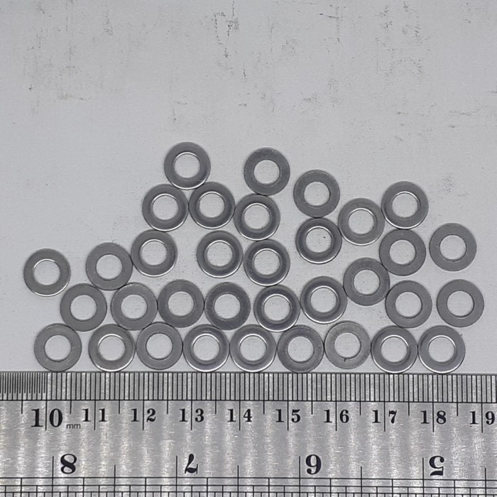 Jual RING M5 PLAT STAINLESS / WAHSER M5 STAINLESS SUS 304 | Shopee ...