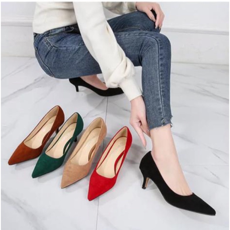 Jual heels / high hils polos modis md108new | Shopee Indonesia