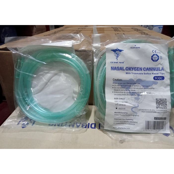 Jual Selang Oksigen Mask Anak Cosmo Med / Nasal Anak Cosmo Med | Shopee ...