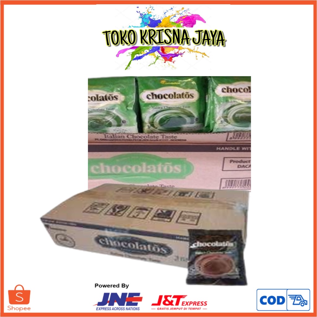 Jual 1 DUS CHOCOLATOS CHOCOLATE DRINK SACHET NETTO 8 RENCENG ISI 10 BKS ...