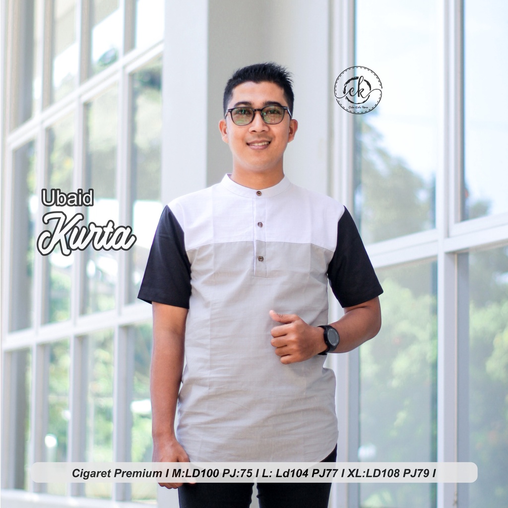Jual Kurta UBAID / Kemeja pria dewasa terbaru 2024 / Koko kurta dewasa ...