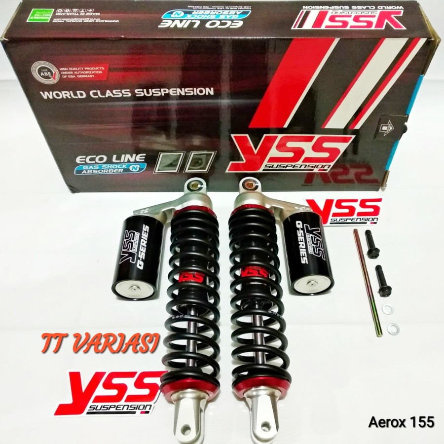 Jual Shockbreaker YSS G-SERIES BLACK SERIES Aerox 155 | Shopee Indonesia