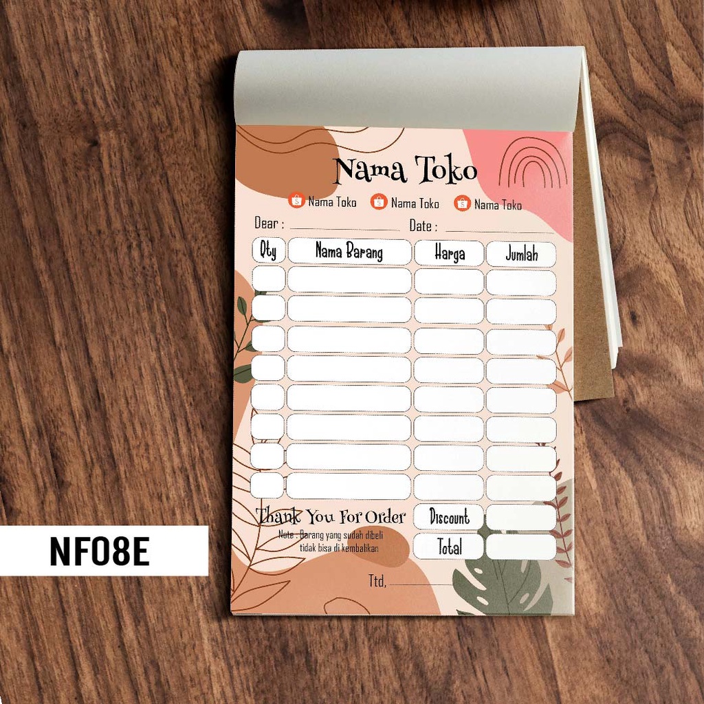 Jual Artomaringi Invoice / Nota / Faktur / Kwitansi Custom 1 2 3 ply ...