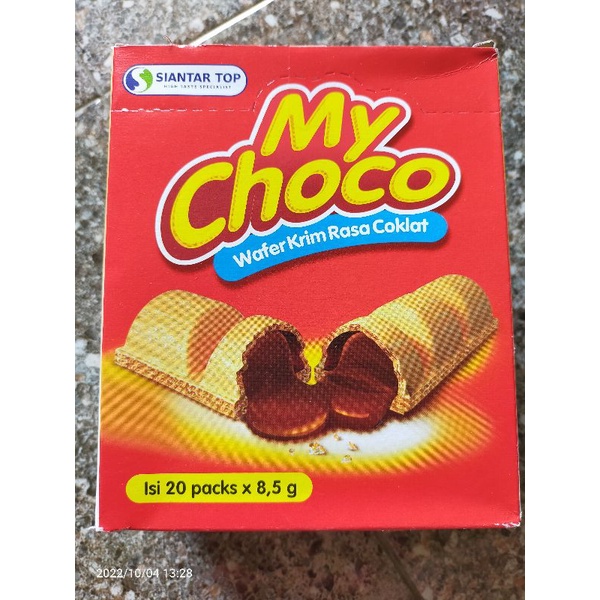 Jual MY CHOCO WAFER CREAM (ISI 20) | Shopee Indonesia