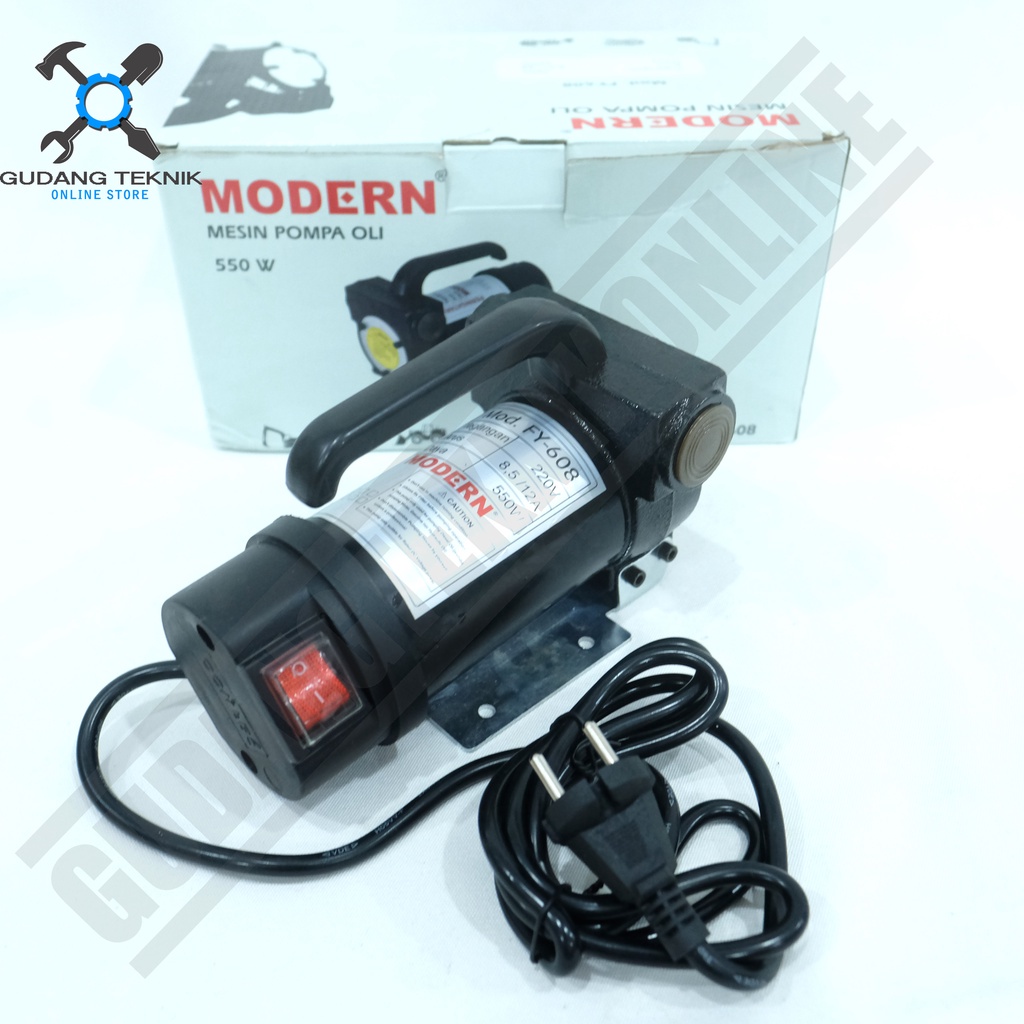 Jual Mesin Pompa Oli Minyak LISTRIK FY608 MODERN x PML400 WIPRO / Oil ...