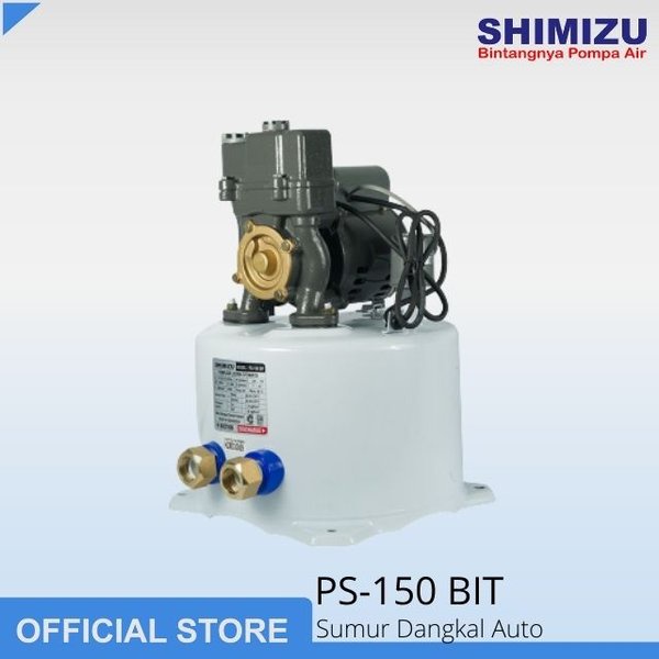 Jual Shimizu PS-150 BIT Pompa Air Sumur Dangkal Auto 150 Watt-Pompa Air-Pompa-Original-New ...