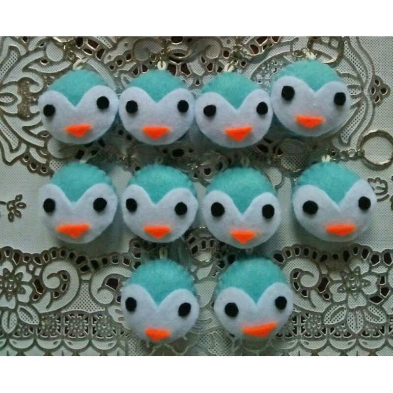 Jual Gantungan Kunci Souvenir Motif Hewan Dari Kain Flanel | Shopee Indonesia