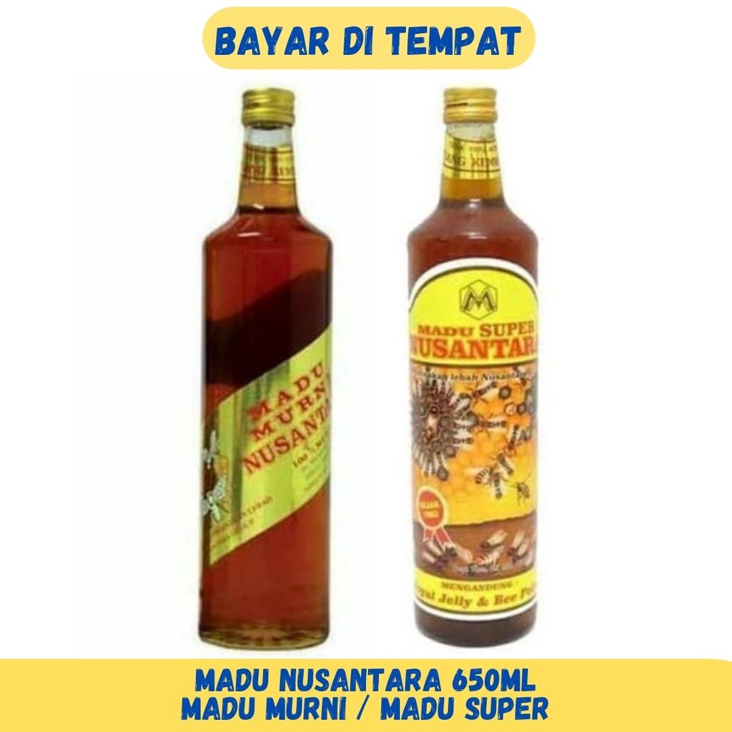 Jual Madu Nusantara Original - Kemasan 650 ML - Original - Bpom - Madu ...