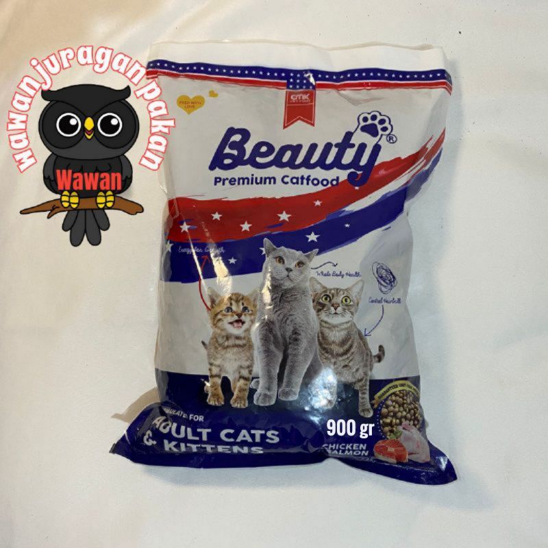 Jual PAKAN KUCING BEAUTY 1 kg | Shopee Indonesia