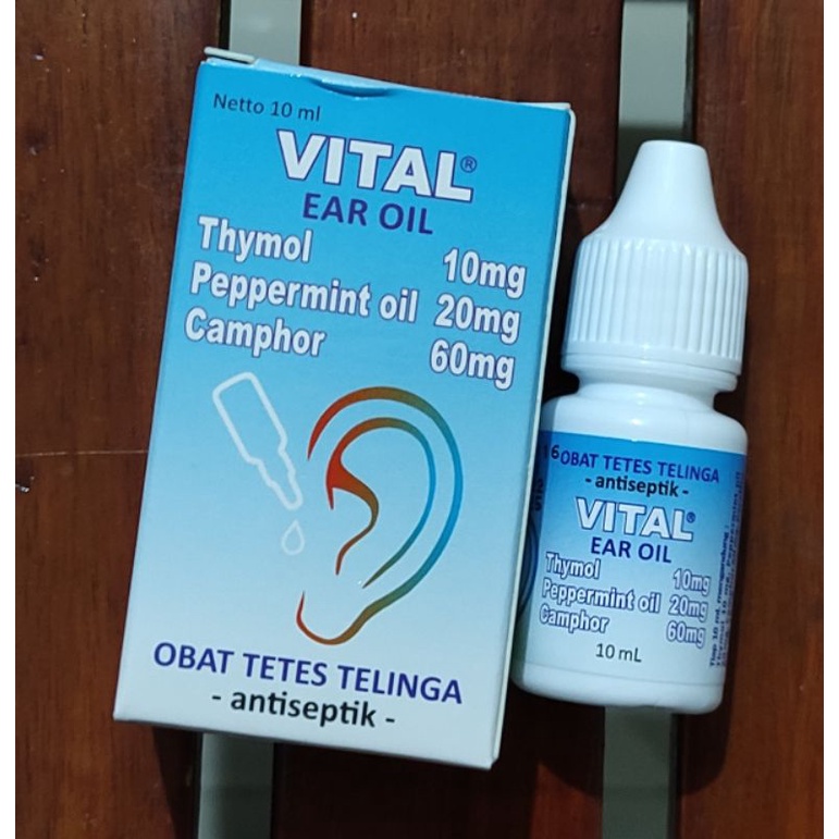 Jual Vital Obat Tetes Telinga / Mengencerkan Kotoran Telinga/ Mengobati ...