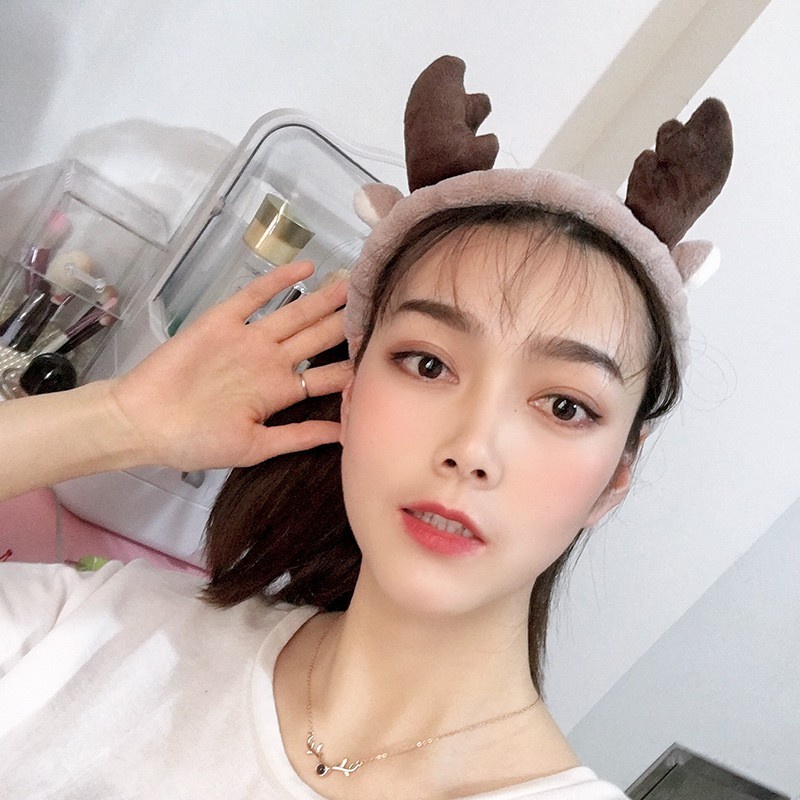 Jual Bandana Tanduk Rusa / Headband Tanduk / Bando Rusa Fashion Wanita ...