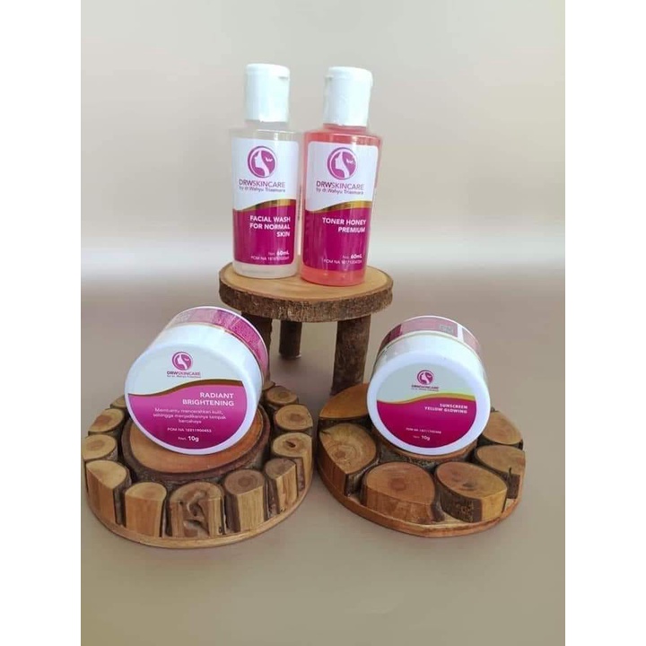 Jual drw skincare original paket radiant brightening | Shopee Indonesia