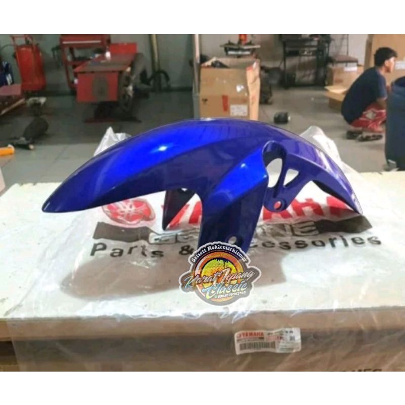 Jual SPAKBOR SLEBOR DEPAN MX KING NEW DETAIL ORIGINAL BIRU | Shopee ...