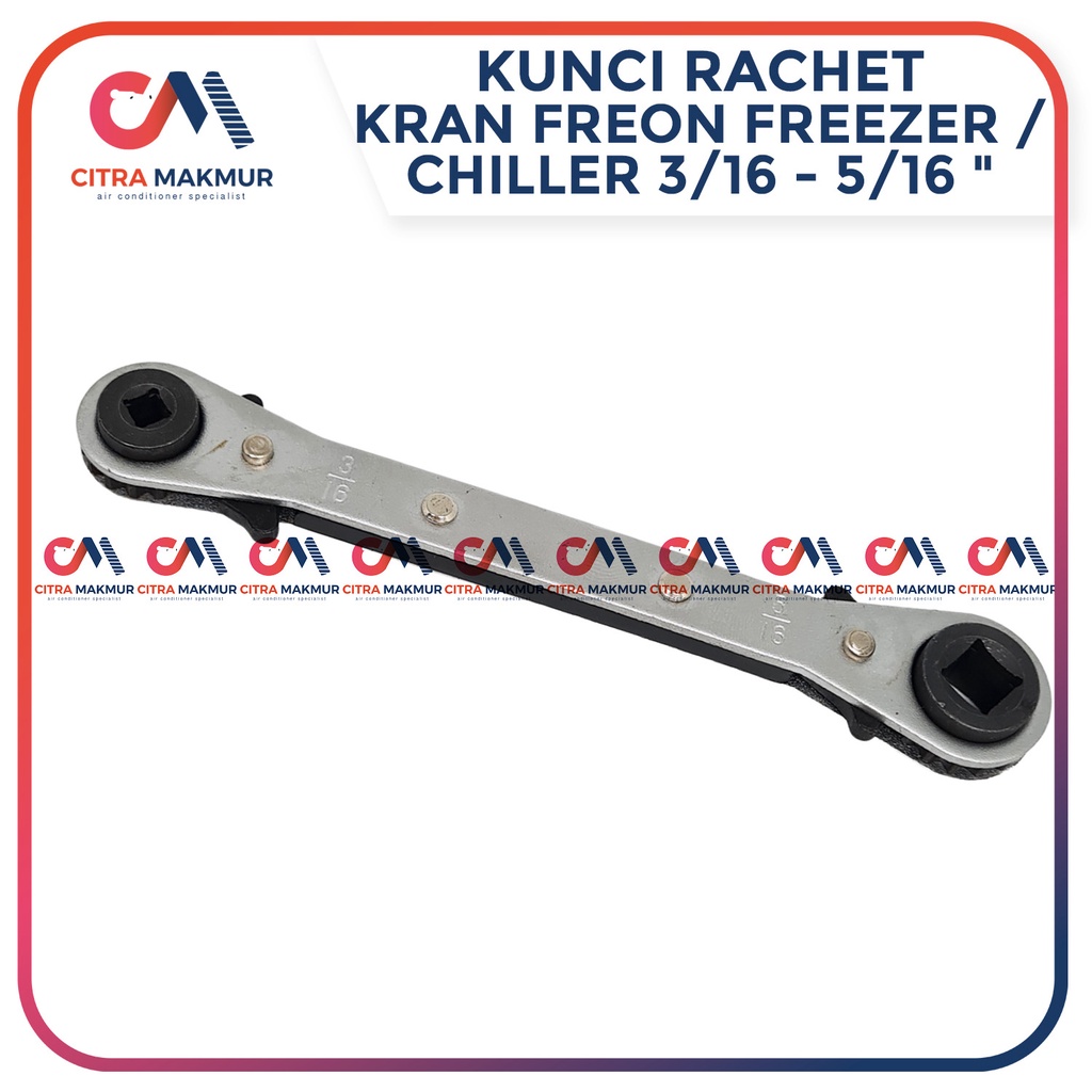 Jual Kunci Rachet Kulkas Keran Freon Kompresor Freezer Chiller Kran CT ...