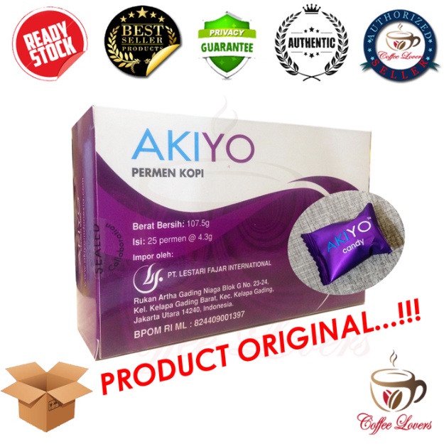 Jual Akiyo Candy Isi 25 Pcs Asli Original | Shopee Indonesia