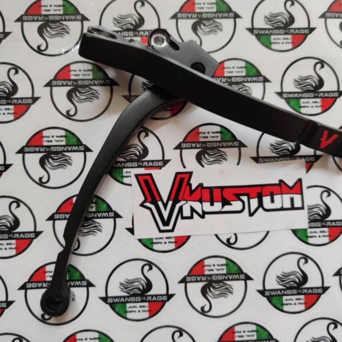 Jual Brake Lever Handle Rem V Kustom Rep Zeli Black Vespa Sprint Prima ...