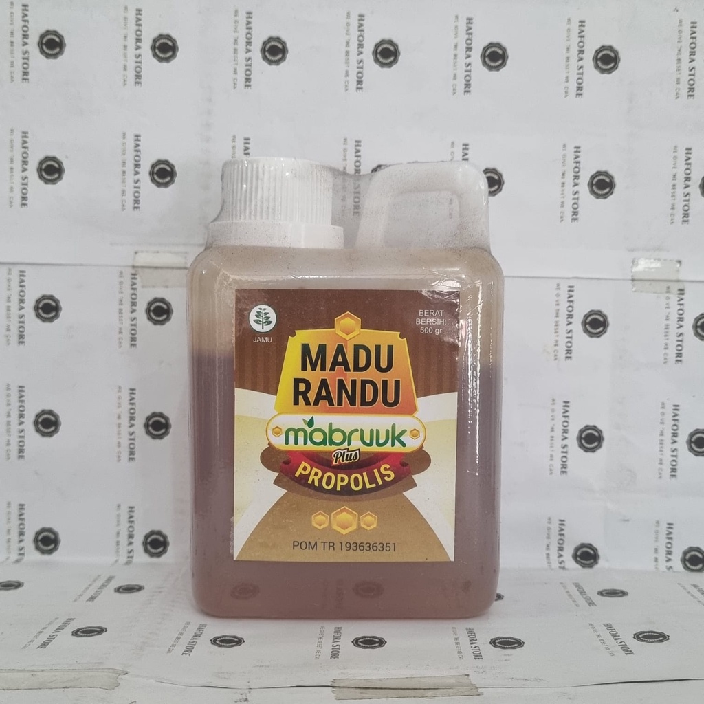 Jual Madu Randu Propolis Mabruuk 500gr Madu RANDU PLUS PROPOLIS 500 gr ...