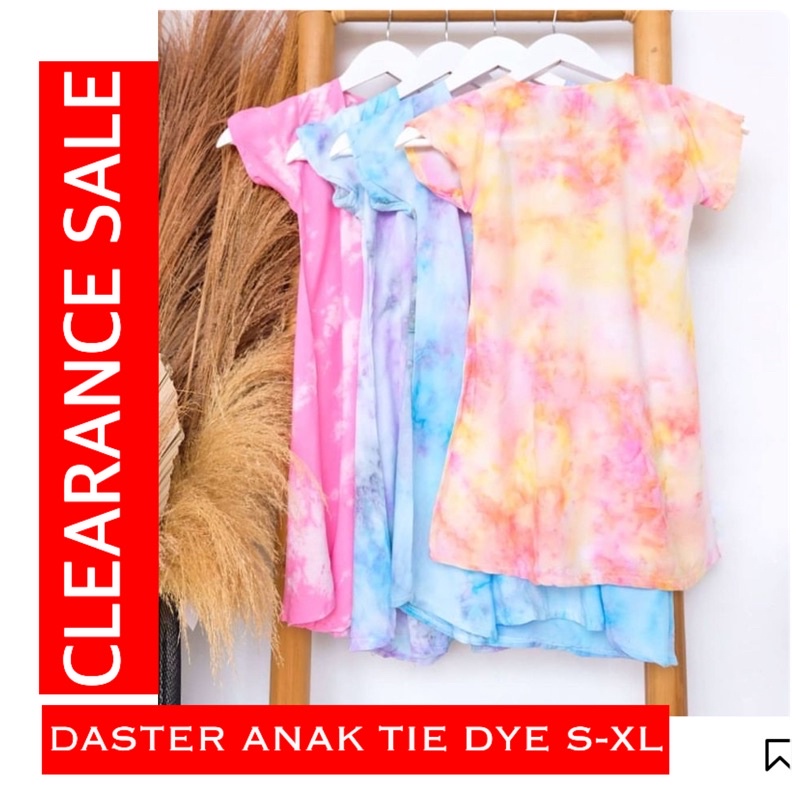 Jual DASTER ANAK | DASTER BALI ANAK MOTIF DAN TIE DYE (PILIH SIZE S/XL ...