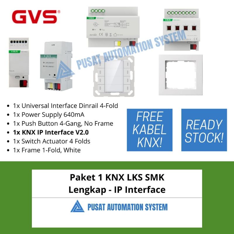 Jual Paket 2 KNX LKS SMK Lengkap USB Interface UI FM | Shopee Indonesia