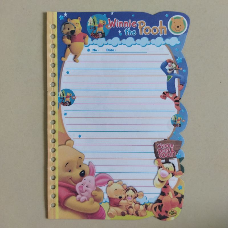 Jual Loose Leaf Kertas Isi Binder A5 / Binder Kartun / Binder Lucu ...