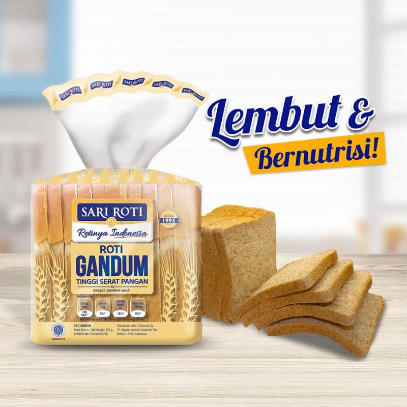Jual roti tawar gandum sari roti | Shopee Indonesia