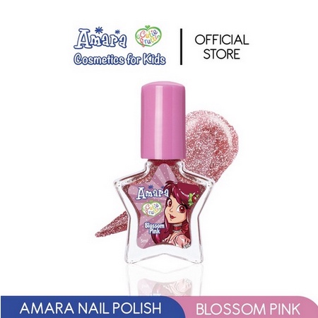 Jual Amara nail polis kutex anak lip cream lipstick makeup anak aman ...