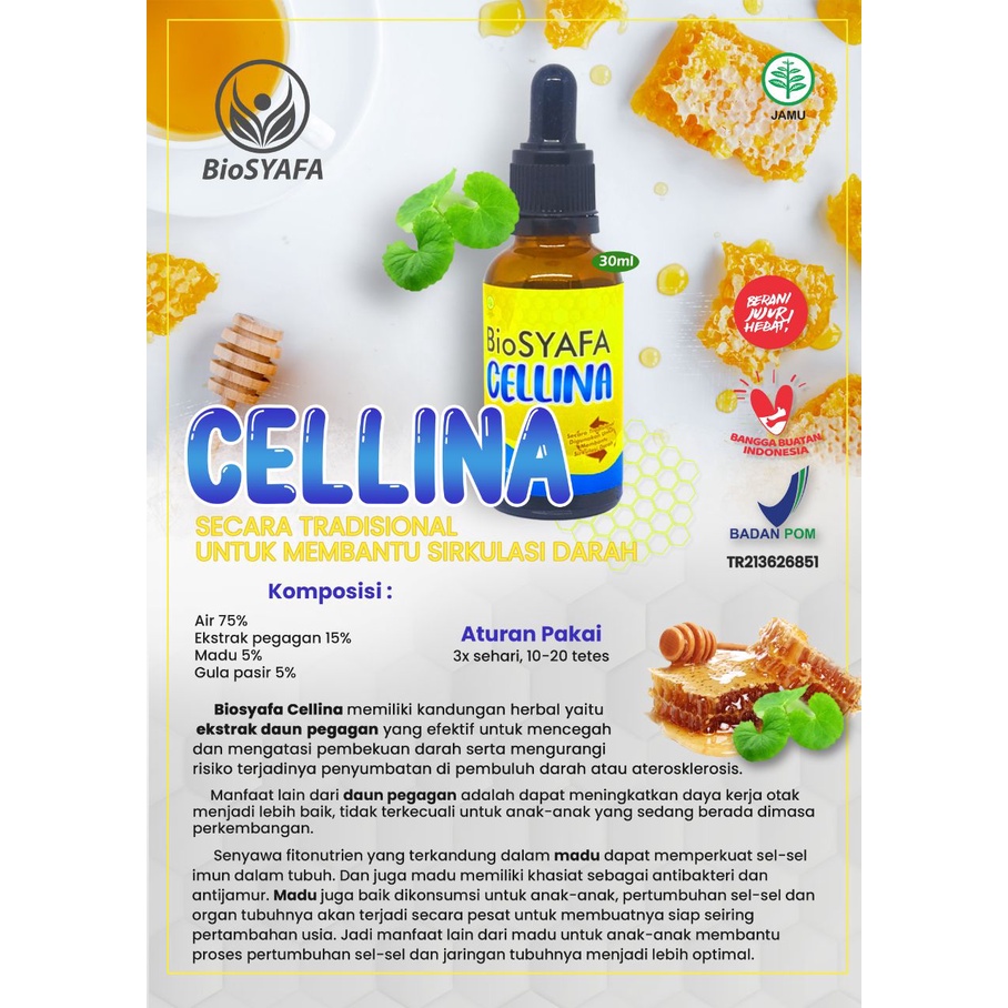 Jual CELLINA/BIOKIDS BIOSYAFA PROBIOTIK SIKLUS 30 ML | Shopee Indonesia