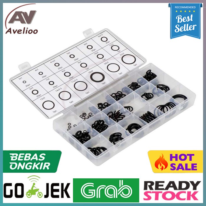 Jual Karet Rubber O Ring Seal Tightening 225 PCS | Shopee Indonesia