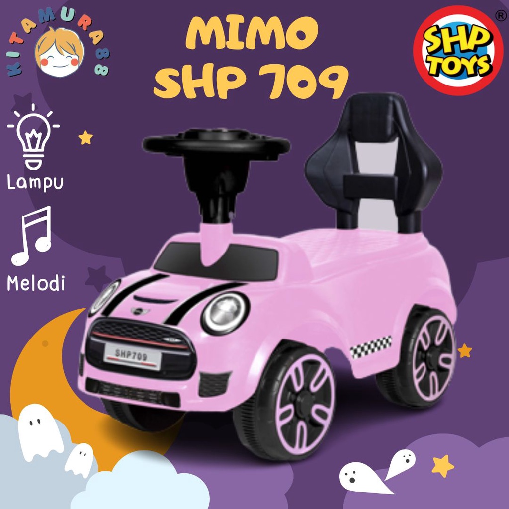 Jual Mainan Mobil Dorong Anak SHP Toys Ride on Car MIMO 709 | Shopee ...