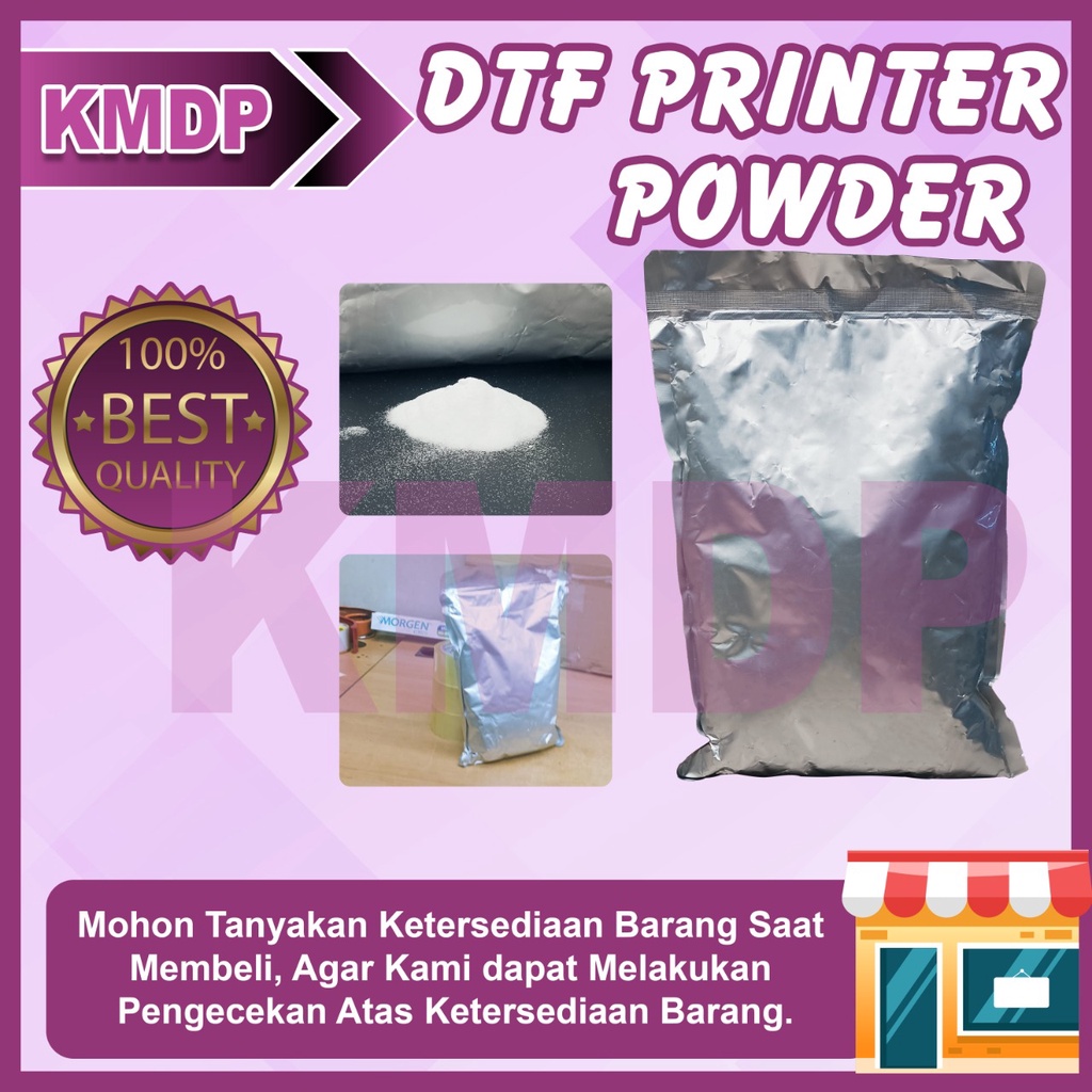 Jual Bubuk Perekat Sablon DTF | DTF Printer Powder | Shopee Indonesia