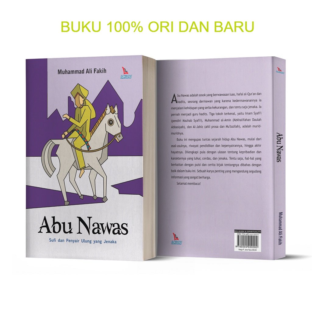 Jual Buku Abu Nawas - Sufi dan Penyair Ulung yang Jenaka - Muhammad Ali Fakih - Laksana | Shopee ...