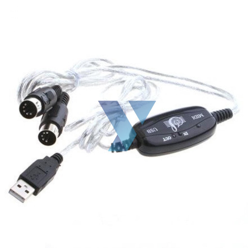 Jual Orphee USB MIDI Cable Converter PC to Music Keyboard Adapter ...