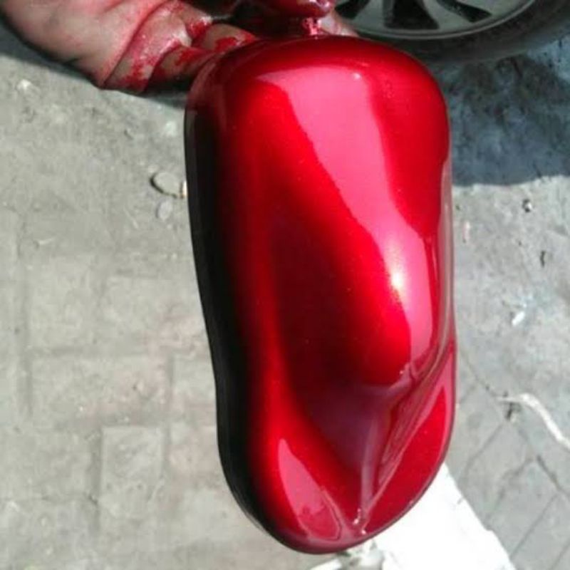 Jual Cat Merah Candy Tone Red Spider Candytone Merah Transparan Candi ...