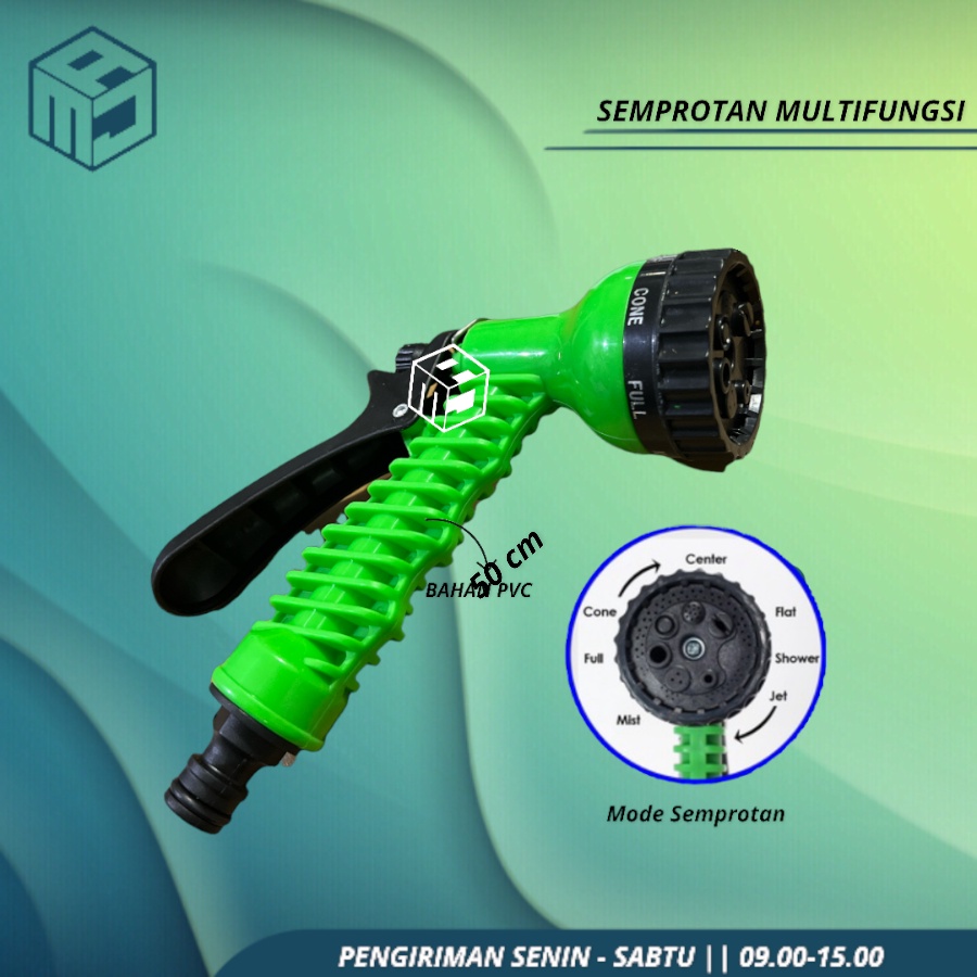 Jual TERMURAH!!! Semprotan Air 7 Posisi/ Semprotan Selang Cuci Motor ...