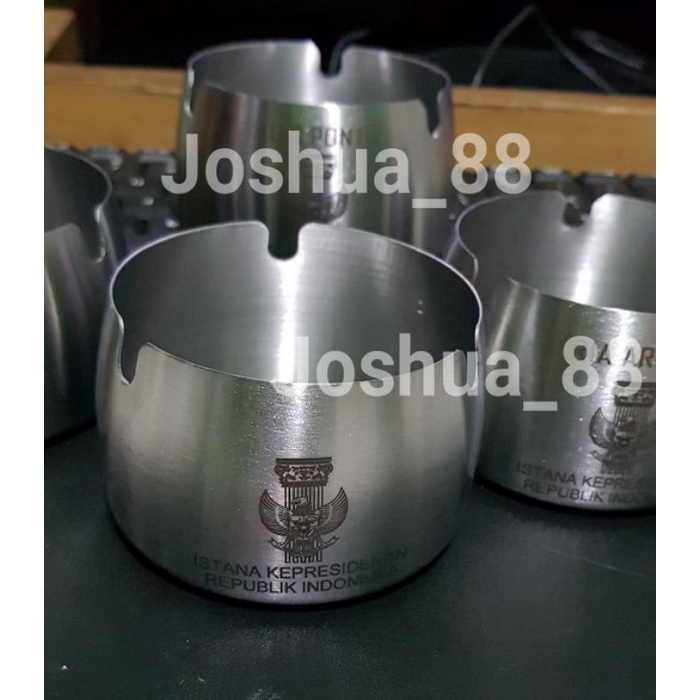 Jual Asbak Stainless Stell Logo Istana Presiden Republik Indonesia Bisa ...
