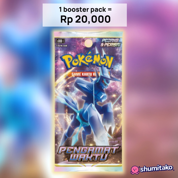 Jual Kartu Pokemon TCG Indonesia Pengamat Waktu S10D Booster Pack | Shopee Indonesia